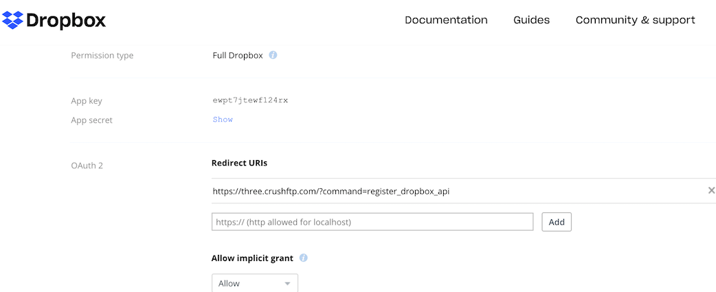 Crush9wiki: Dropbox Integration